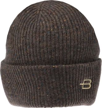 Baldinini Bonnet en laine - Femme - Accessoires - Brun - Taille: ONE Size