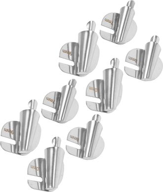 BESTONZON 8 St&uuml;ck Universelles Rollsaumfu&szlig; f&uuml;r N&auml;hmaschinen - 7-10mm Edelstahl Saumaufsatz f&uuml;r Pr&auml;zise Kantenfalten Kompatibel mit Haushalts und Industrien&auml;hmas