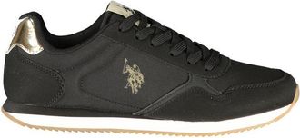U.S.Polo Association Schwarze Polyurethan Damen Sneaker