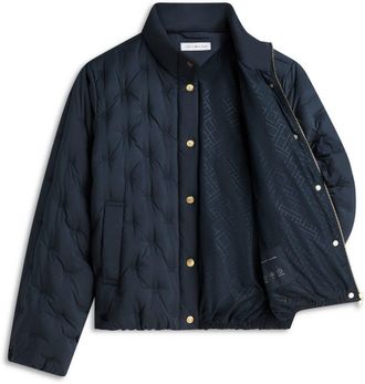 Tommy Hilfiger Steppjacke LW DOWN FLAG QUILT JACKET Kunstfaser
