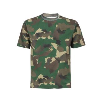 Heron Preston Bedrucktes Baumwoll-T-Shirt - - Tops - Herren - Gr&uuml;n - XS