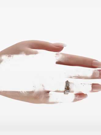 Luxury Bazaar 18K white gold diamond ring - Silber