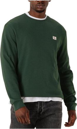 Calvin Klein Herren, Strickwaren, Gr&uuml;n, LGr&ouml;&szlig;e