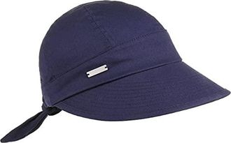 Seeberger Casquette Sunshine Seeberger casquette pour femme casquette avec etiquette (taille unique - denim)