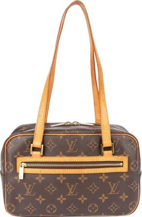 Louis Vuitton Crossbody Bags - Louis Vuitton Canvas Monogram Cite MM Shoulder Bag - Gr. unisize - in Braun - für Damen