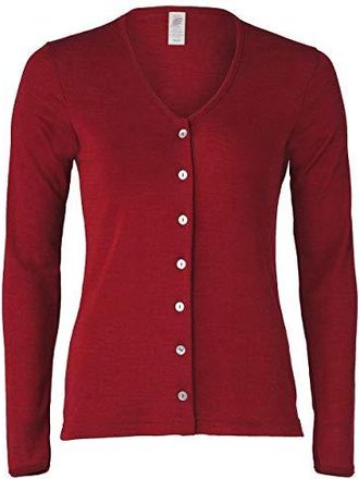 Engel Natur, Cardigan léger 70 % laine biologique 30 % soie, Mauve, 40