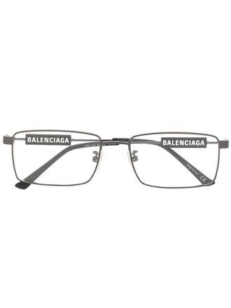 Balenciaga lunettes de vue à monture carrée - Noir