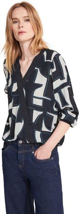 Street One Damen Print Wickel Bluse