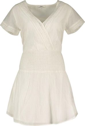 Pepe Jeans London Damen DEA Kleid, Weiß (Mousse-Weiß), XL