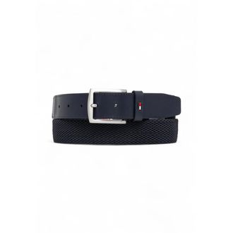 Tommy Hilfiger Homme, Accessoires, Bleu, Taille: 100 CM Reversible Woven Belt