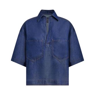 Dondup Denim Shirt - - Blouses & Shirts - Damen - Blau - S