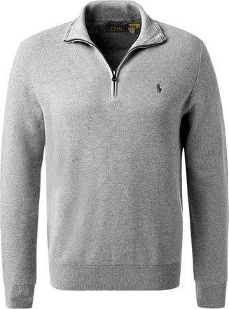 Polo Ralph Lauren Herren Troyer grau unifarben