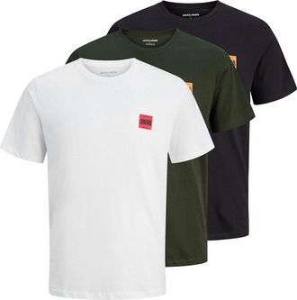 Jack & Jones Jack & Jones T-Shirt-Set Brandy 12288298 Bunt Regular Fit