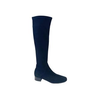 Brunate Femme, Chaussures, Noir, Taille: 40 EU Botte en daim