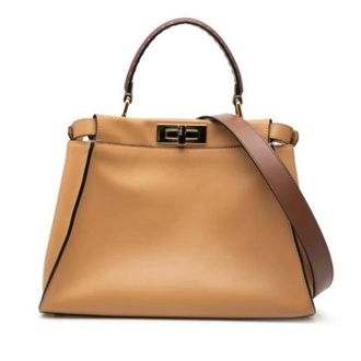 Fendi Sac bandouli&egrave;re Selleria Pre-owned - Femme - Pre-owned - Brun - Taille: ONE Size