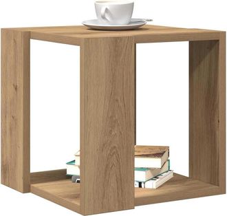 Generic Couchtisch, Quadratischer Sofa-Beistelltisch mit Offenem Rahmen, Integriertes Ablagefach f&uuml;r B&uuml;cher, Getr&auml;nke und Wichtige Einrichtungsgegenst&auml;nde (32