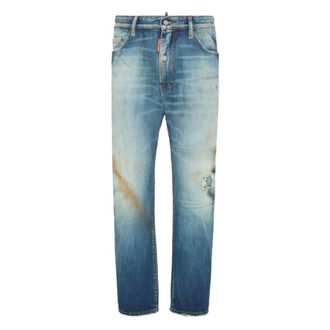 Dsquared2 Homme, Jeans, Bleu, Taille: XS Pantalons &Eacute;l&eacute;gants pour Hommes