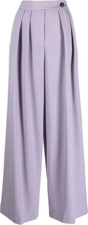 Dries Van Noten Femme, Pantalons, Violet, Taille: 36 FR Pantalone Pamplona