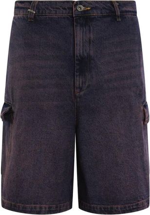 Flaneur Flâneur, Homme, Shorts, Violet, Taille: S Shorts Cargo Jeans Violet