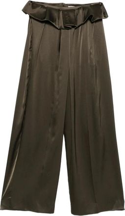 Khaite Damen, Hosen, Braun, XSGr&ouml;&szlig;e