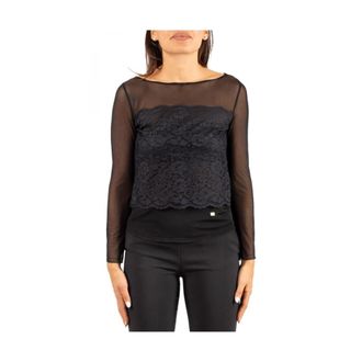 Hanita Maglia - - Blouses & Shirts - Damen - Schwarzk - S