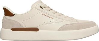 Skechers Verloma Radical Baskets pour Homme en Daim synth&eacute;tique Blanc cass&eacute; Pointure 42