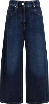 Brunello Cucinelli Femme, Jeans, Bleu, Taille: 40 FR Jean en denim de coton