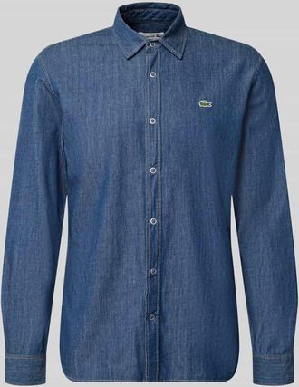 Lacoste Regular Fit Freizeithemd aus reiner Baumwolle