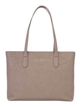 Valentino Shopper Schultertasche Pansy Shopping Bag Taupe