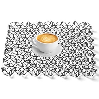 Generico Trivet de Metal - Spring Hollow Hot Pot Poter | Achterbahn aus rutschfestem Metall, rostfreier Tischteppich, Teller und Sch&uuml;sselteppich f&uuml;r den Esstis