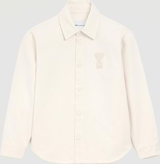 Ami Veste Ami De Coeur Blanc Creme