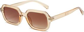 Generic Lunettes De Soleil Carrées For Hommes Et Femmes, Idéales For La Conduite, Le Sport Lextérieur(Orange)