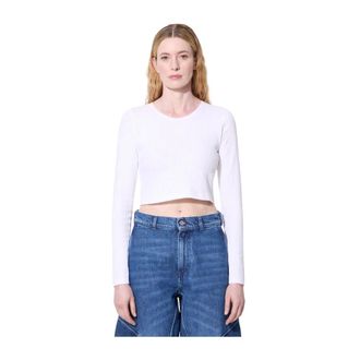 J.W.Anderson Long Sleeve Tops - - Tops - Damen - Wei&szlig; - M