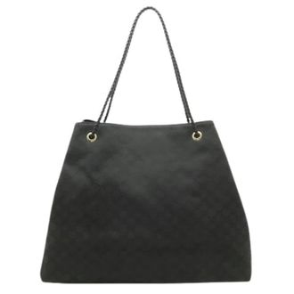 Gucci Pre-owned Vintage Nylon Tote Bag - - Pre-owned - Damen - Schwarzk - ONE SIZE
