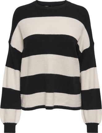 Only ONLATIA L/S Stripe Pullover KNT NOOS