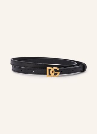 Dolce & Gabbana Lederg&uuml;rtel schwarz