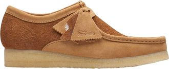 Clarks Wallabee Bootsschuhe f&uuml;r Herren, Wildleder (Hellbraun)