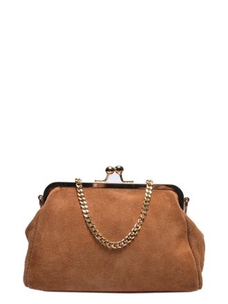 Luisa Vannini COGNAC Rindsledertasche