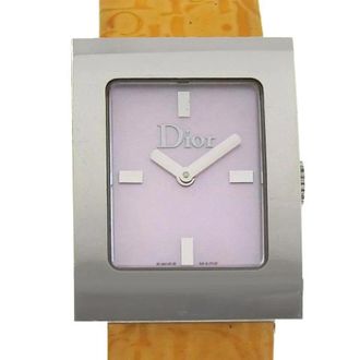 Dior Pre-owned Edelstahluhr - - Pre-owned - Damen - Rosa - ONE SIZE