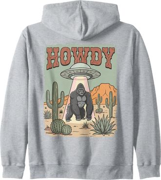 Image UFO Howdy Desert Gorilla Kapuzenjacke