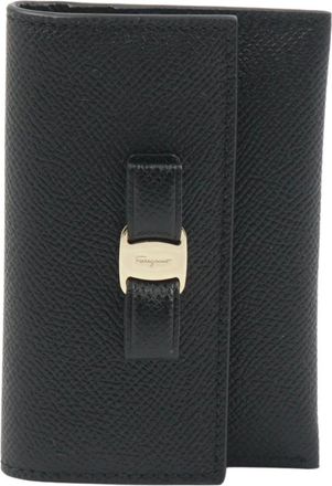 Ferragamo Femme, Accessoires, Noir, Taille: ONE Size Wallet