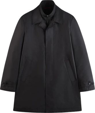 Fay Homme, Manteaux, Noir, Taille: XL Trench Morning Coat