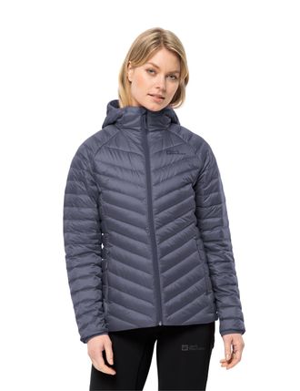Jack Wolfskin Damen PASSAMANI DOWN Hoody W Daunenjacke, Dolphin, 36