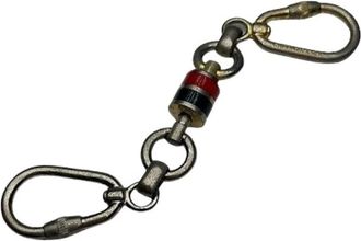 Gucci unisex, Pre-owned, Multicolore, Taille: ONE Size Porte-cl&eacute;s en tissu Pre-owned