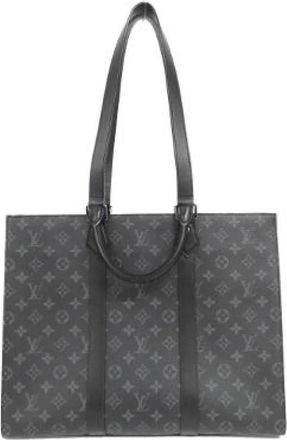 Louis Vuitton Pre-owned Sac Plat 24H Monogram Coated Canvas Bag - Homme - Pre-owned - Noir - Taille: ONE Size