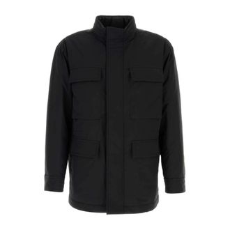 Ferragamo Homme, Vestes, Noir, Taille: M Vestes dhiver