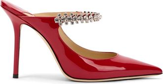 Jimmy Choo London Femme, Chaussures, Rouge, Taille: 37 1/2 EU Bing 100