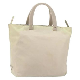 Prada Pre-owned Vintage Tote Bag - - Pre-owned - Damen - Beige - ONE SIZE