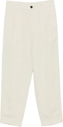 Barena Femme, Pantalons, Beige, Taille: 40 FR Straight Pantalons