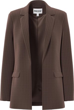 Pieces Pcbozzy Ls Loose Striped Blazer Noos Bc
